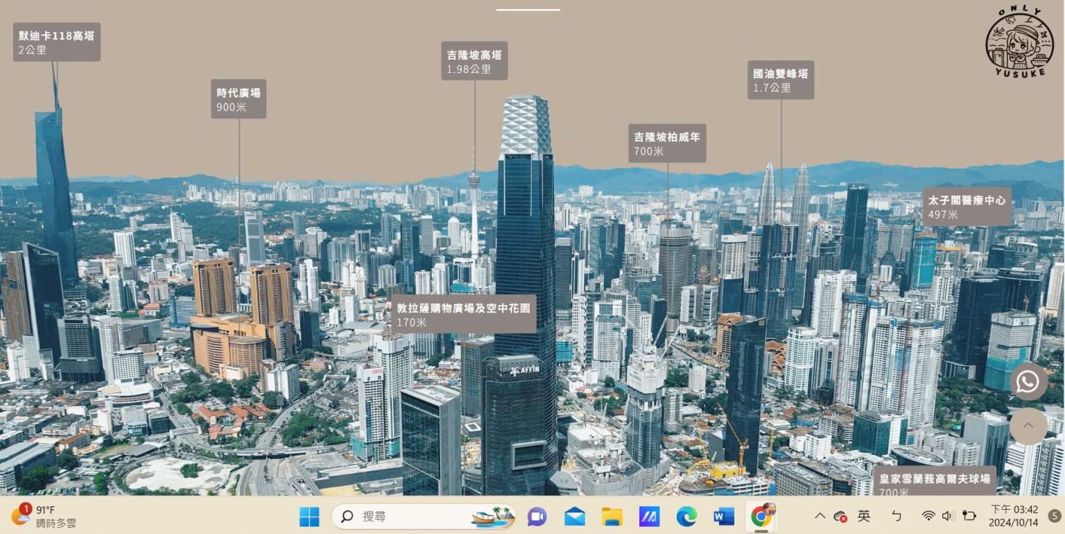 吉隆坡逛街【TRX敦拉薩購物廣場】超美城市公園,空中花園 - ONLYYUSUKE*吃喝玩樂都最高